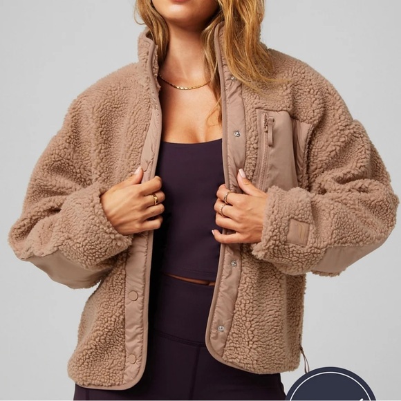 Fabletics | Jackets & Coats | New Teddy Jacket | Poshmark